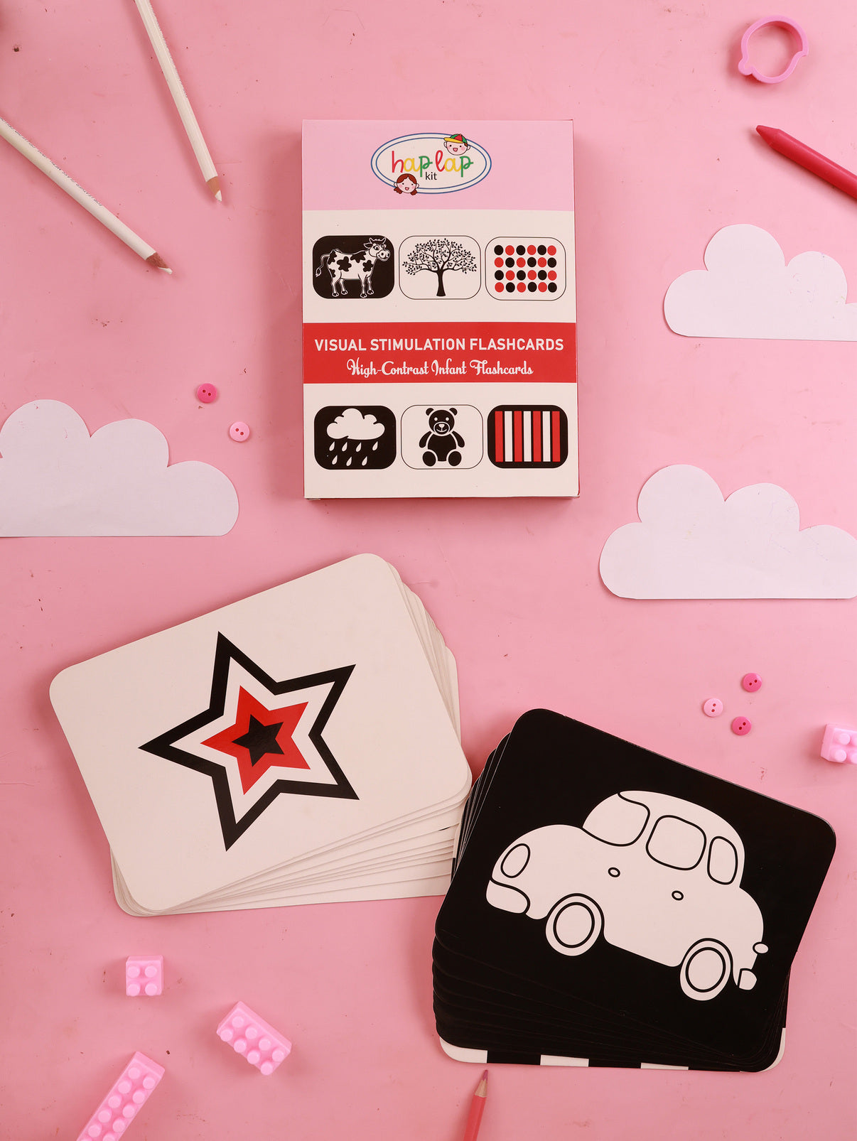 Visual Stimulation Flashcards – Haplap Kit