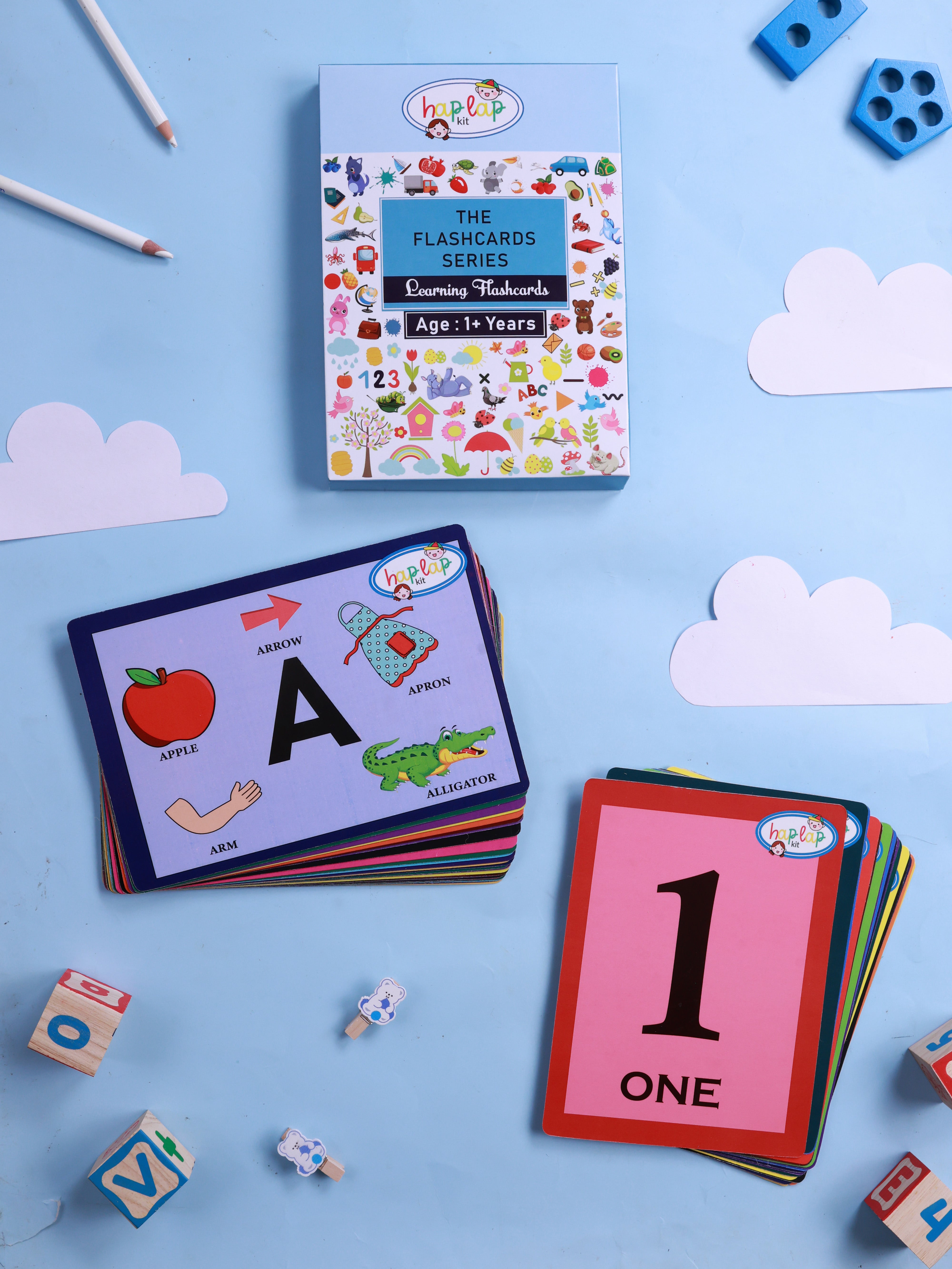 Alphabet & Numbers Flashcards – Haplap Kit