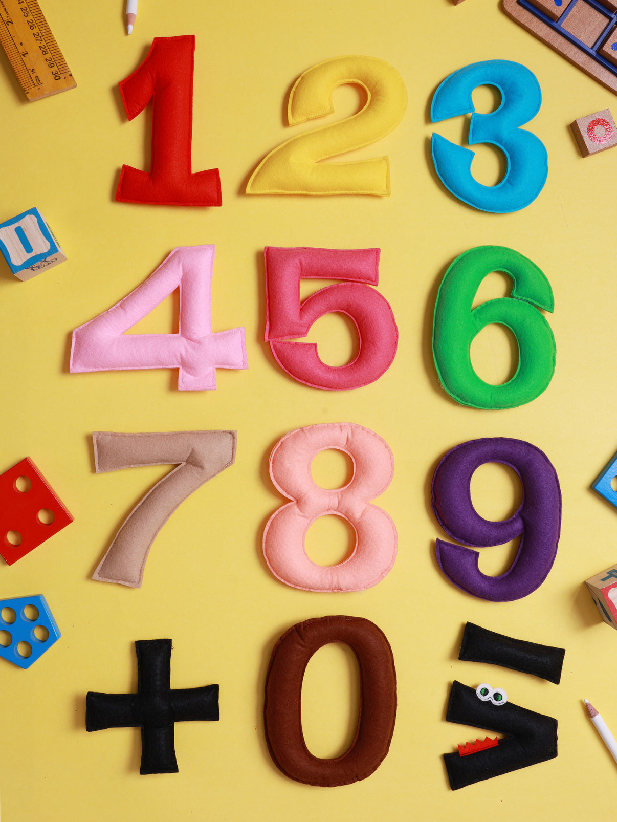 Plush Numbers – Haplap Kit